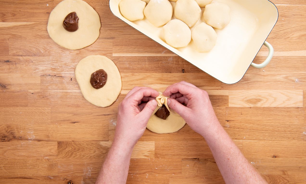 Nutella®-Buchteln Rezept | Dr. Oetker