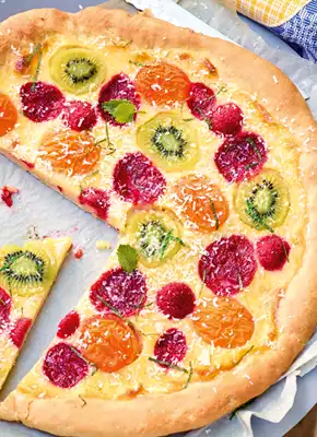 Marillen-Mix-Pizza Rezept | Dr. Oetker